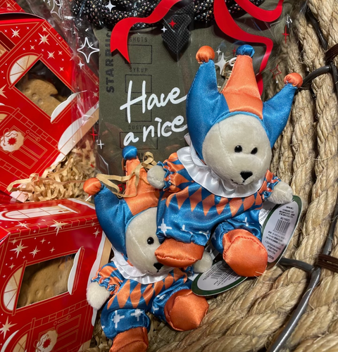 Christmas Carnival Jester Bear Charm / Keychain Taiwan Christmas 2024 ...