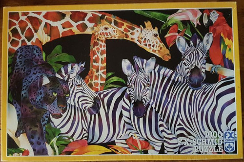 1000 Piece Jigsaw Puzzle - African Animals | Woodlands Wildlife S