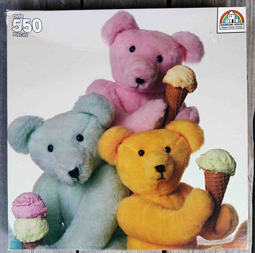 550 Piece Jigsaw Puzzle - Teddy Bears | Woodlands Wildlife S