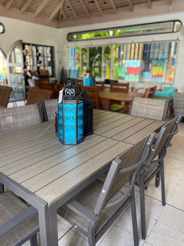 Textilene Dining Set - 7 Seater | Outdoor Projects | JM
