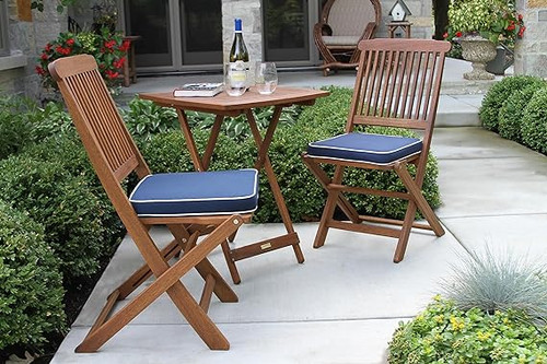Eucalyptus Square Bistro Set | Outdoor Projects | JM