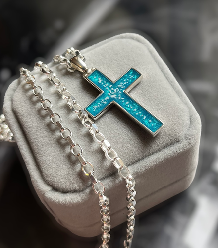 George (Mitch) Cross pendant | Ashley’s Ashes