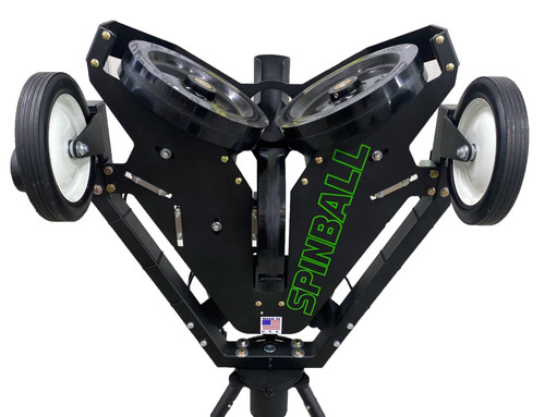 Spinball Three Wheel Pitching Machine | Spinball