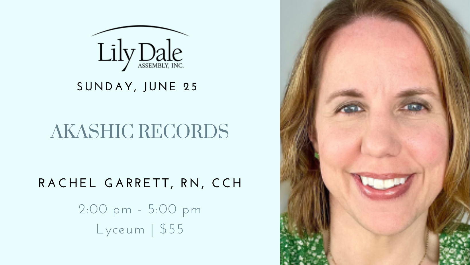 Akashic Records with Rachel Garrett | Lily Dale Assembly