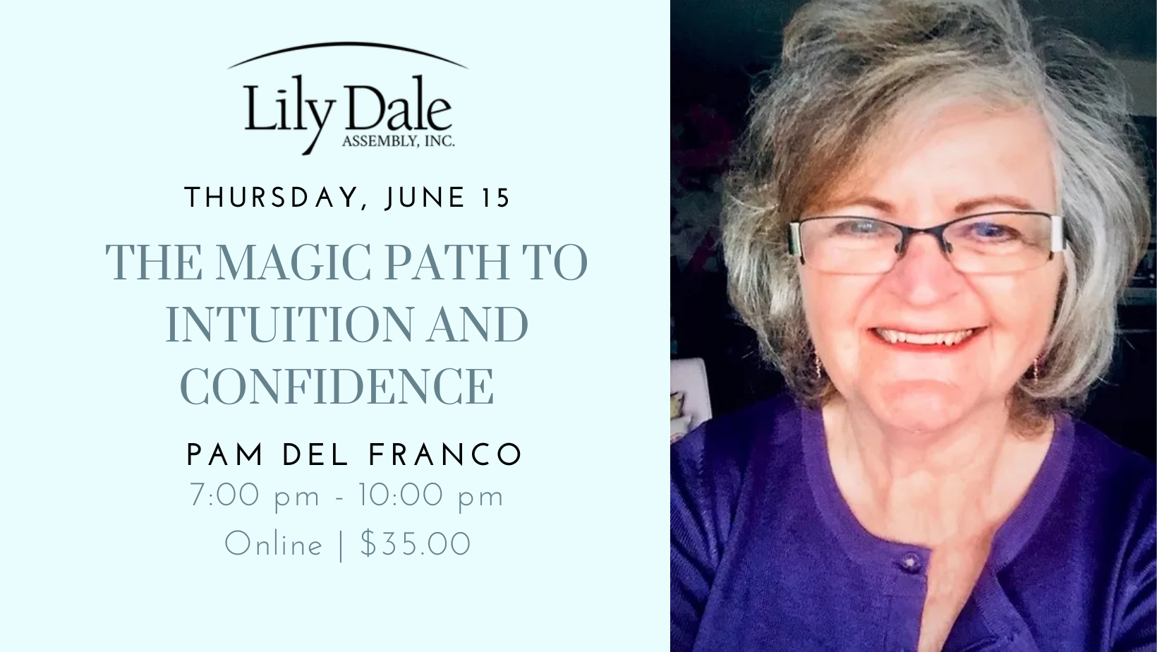 The Magic Path to Intuition and Confidence with Pam Del Franco | Lily ...