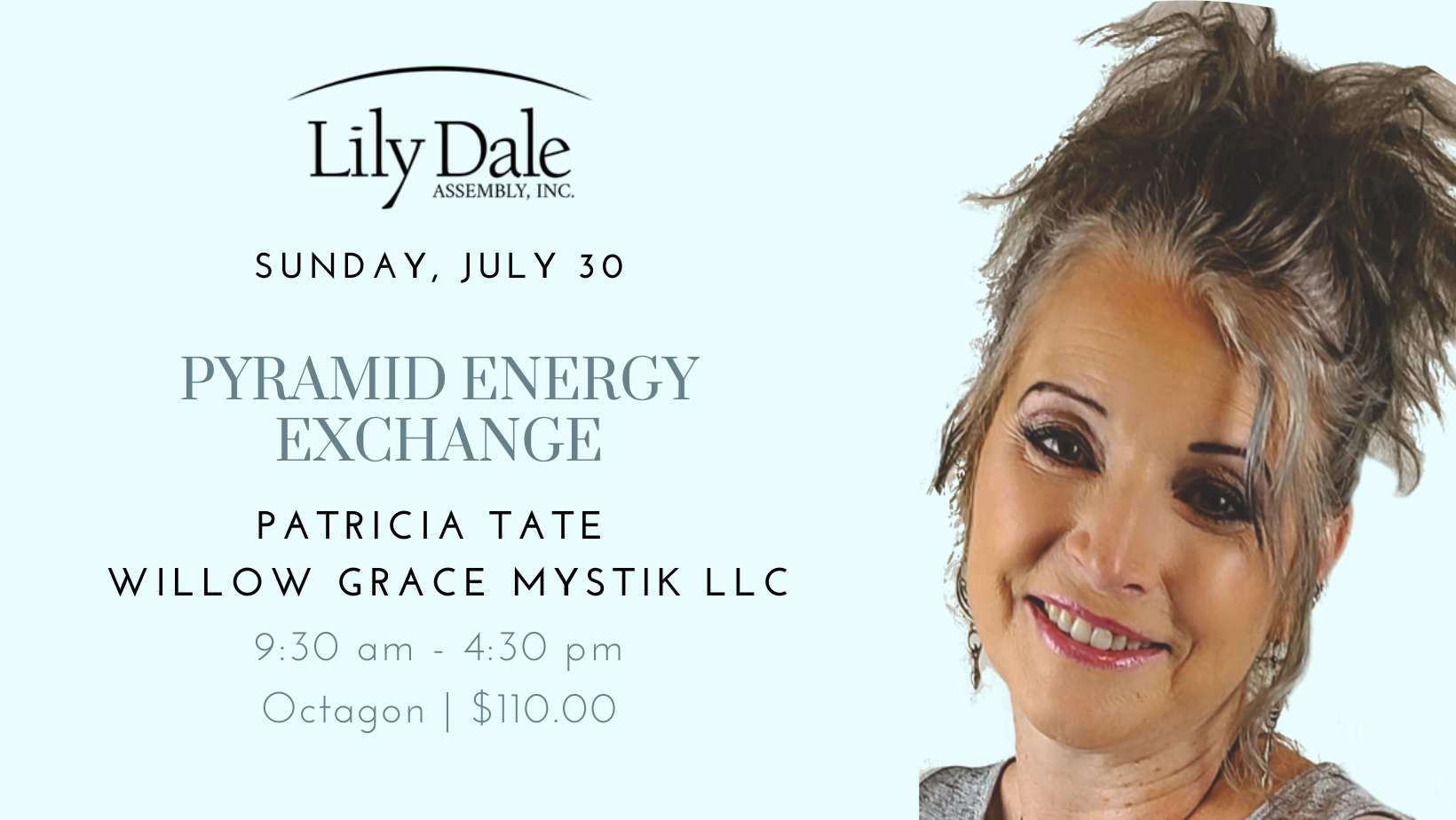 Pyramid Energy Exchange with Patricia Tate (aka Willow Grace Mystik ...