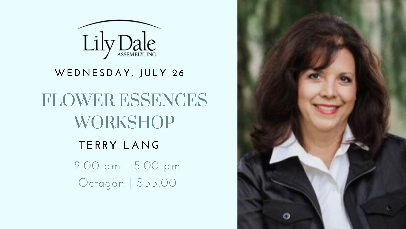 Flower Essences with Terry Lang | Lily Dale Assembly