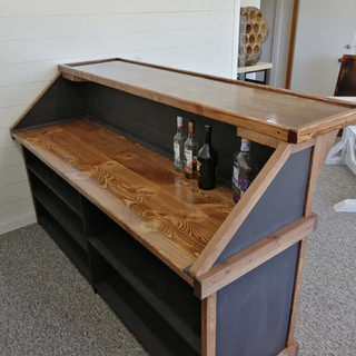 Custom Hutches, Buffets, and Bars | Railway Custom Woodworking | Edmonton