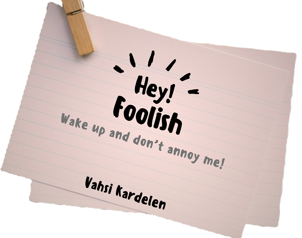 "Shackled Minds: A Lamentation on the Folly of the Foolish"