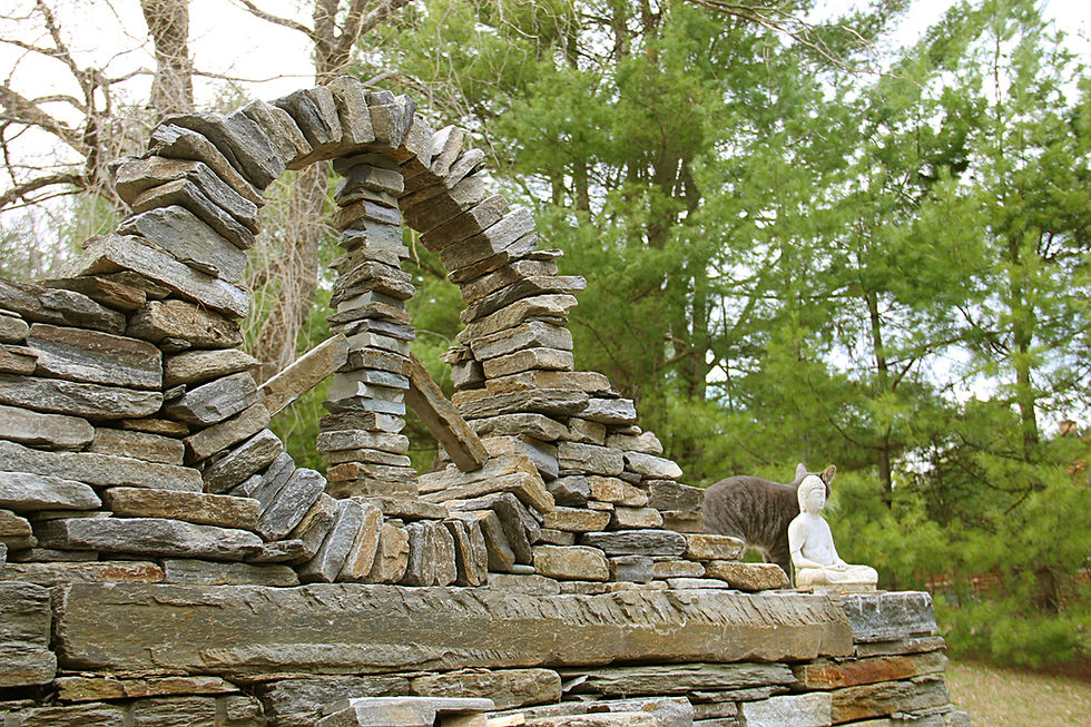 Hector Santos, Stone art, sculpture, Vermont stone mason