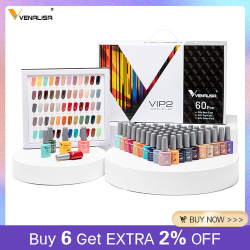Venalisa New Color VIP Gel Nail Polish Kit Enamel Vernish Color Gel ...