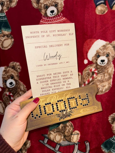 Train ticket | OTB-Creations.co.uk