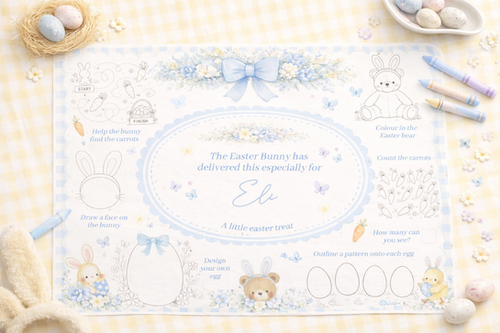A4 Easter Activity Mat | OTB-Creations.co.uk