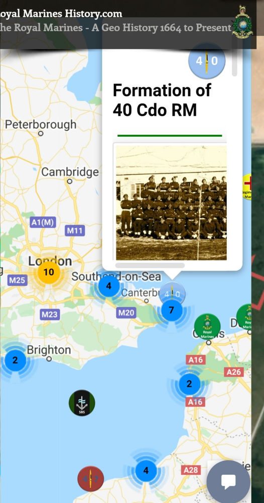 Formation of 40 Cdo RM