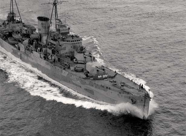 HMS Neptune mined 1 survivor from 764