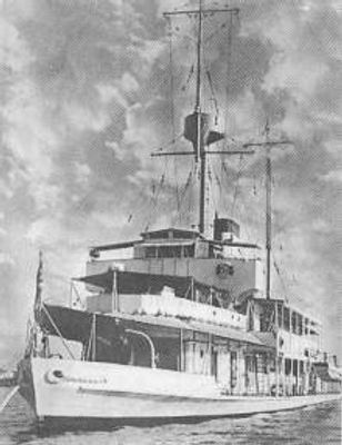 The First Shots Fired Against the Japanese - HMS Petrel - Occupied ...