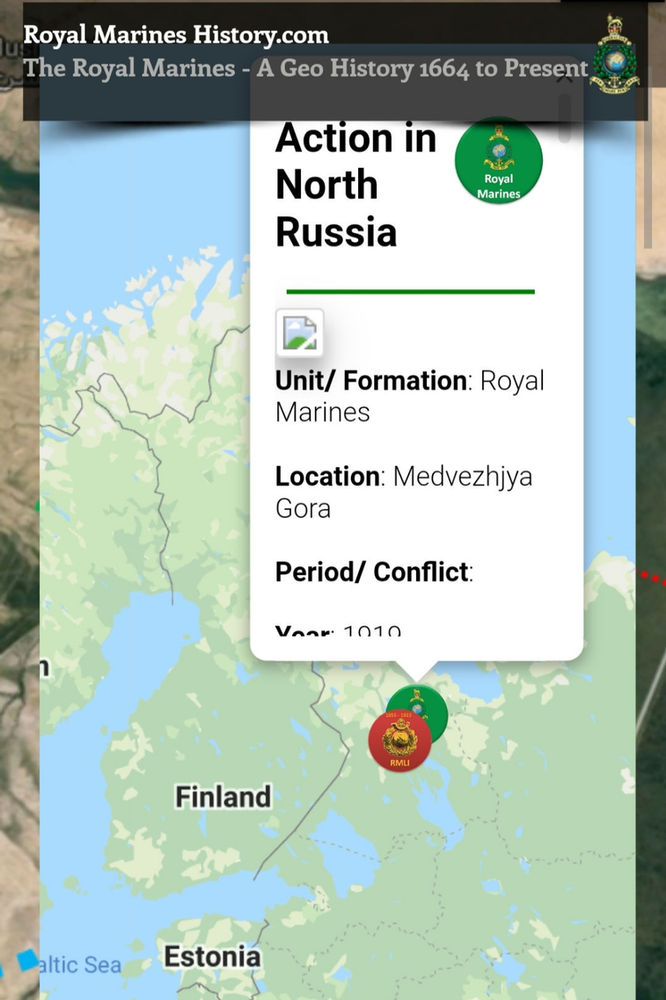 Royal Marines Light Infantry - RMLI Action's in North Russia