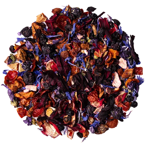 Blueberry & Hibiscus Tea | The Winter Lotus