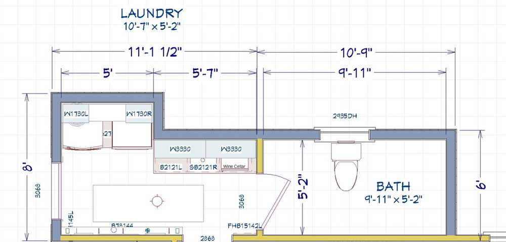 A Beautiful Laundry Room Designed to Work