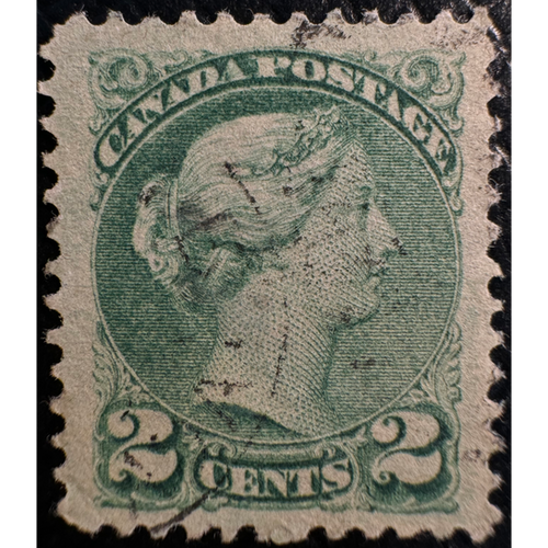 UCS#0036 interesting oddities - 2c green Queen Victoria Small Queen ...