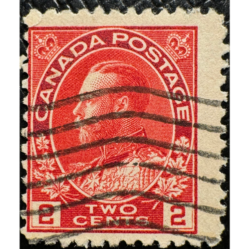 UCS#0106xv major re-entry - 2c carmine King George V Admiral | Skf Stamps