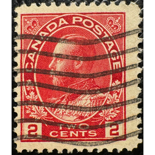 UCS#0106 strong re-entry - 2c carmine KGV Admiral | Skf Stamps