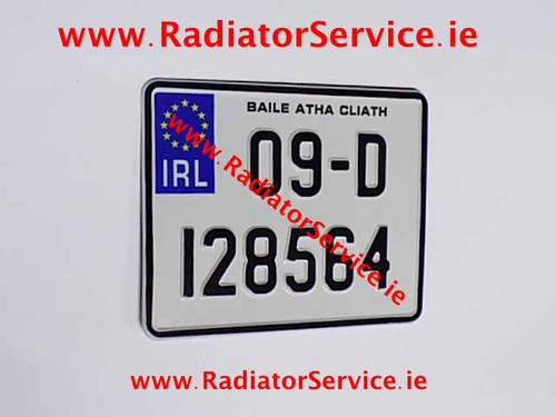 IRL Standard Motorcycle Pressed Plate Y7 | radiatorservice