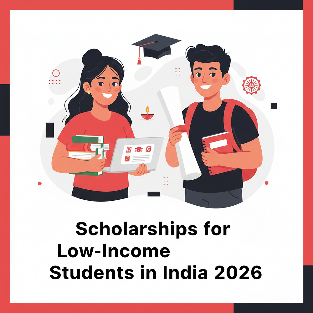 Scholarships for Low-Income Students in India 2026