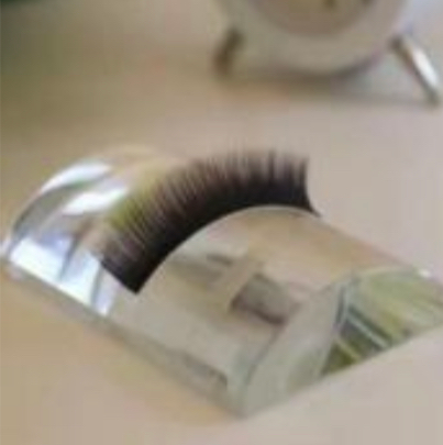 Plaque d'extension de cils de type U en cristal | Cils Import