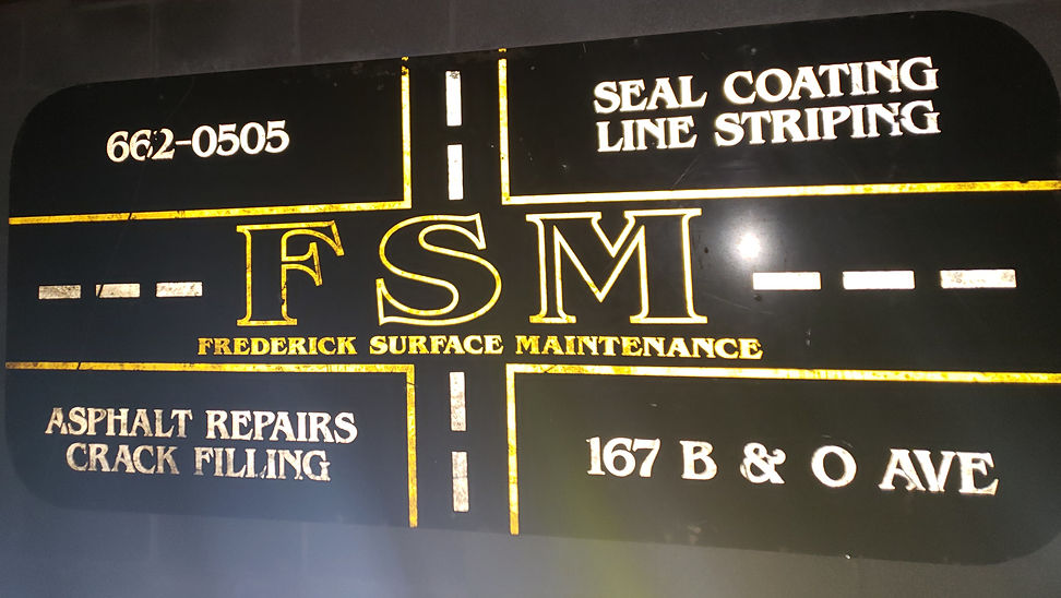 Parking lot striping | Thermoplastic | Maryland | Signage | Crackfill