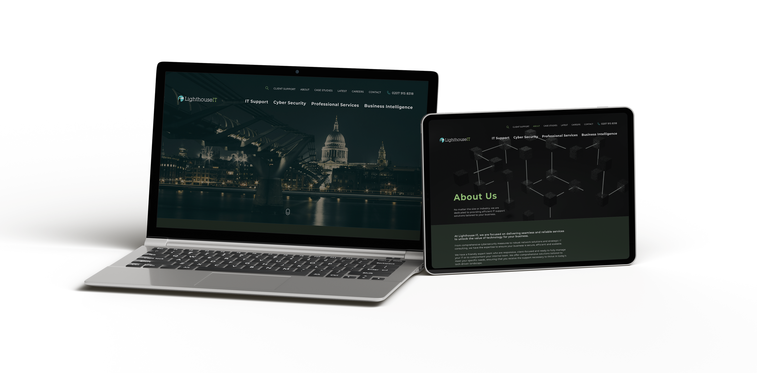 Lighthouse IT | EN-TE | Brand, Print & Digital Design