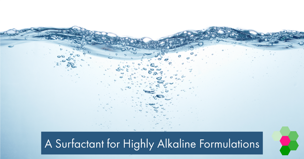 A Surfactant for Highly Alkaline Formulations