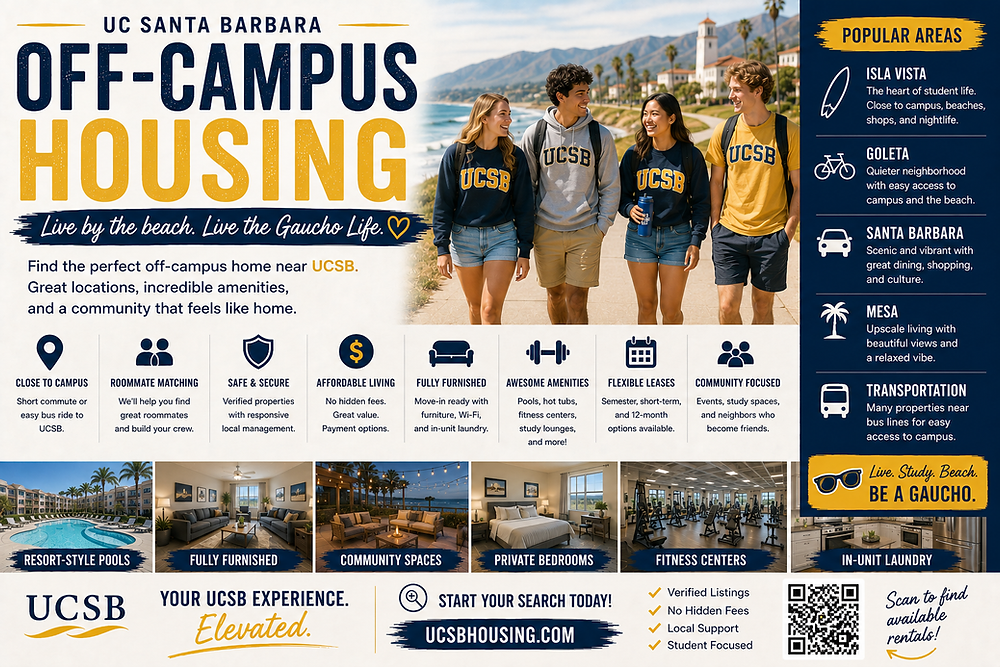 UCSB Off Campus Living: A Student's Guide to Housing Near Campus