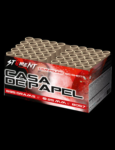 Compact CASA DE PAPEL | Carat Pyrotechnie