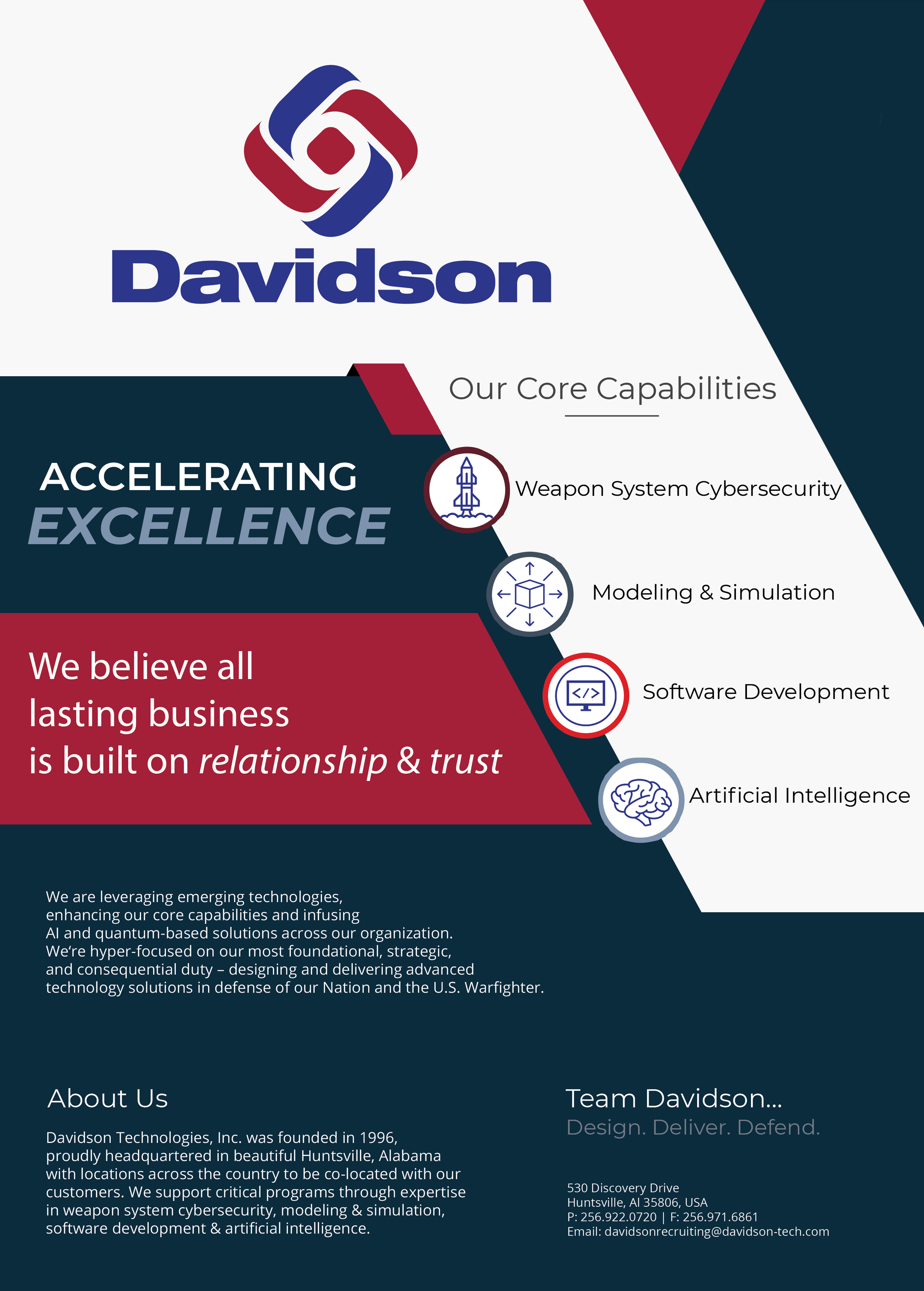 Davidson | Careers | Solving Complex Engineering and Technical Challenges