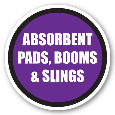 DuraStripe - Circular Safety Signs / Absorbent Pads, Booms & Slings ...