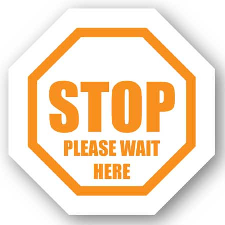 DuraStripe - Stop Signs / Stop Please Wait Here | wsl-warehouse-system
