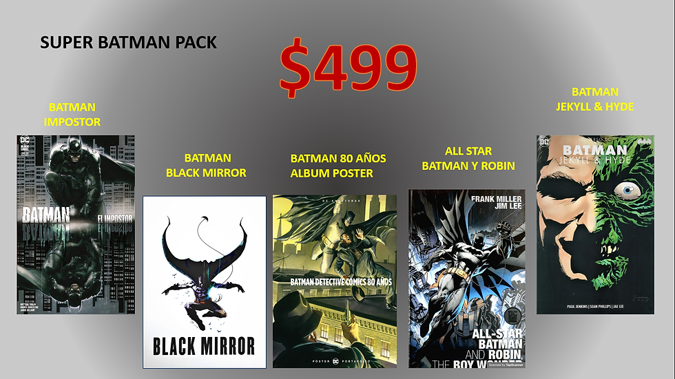 PACKS | Comics Universe