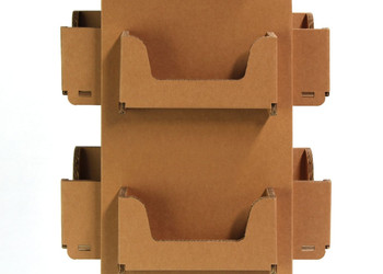 Porte-flyers en carton KONGUR - Modèle C À partir de 183,00 € HT