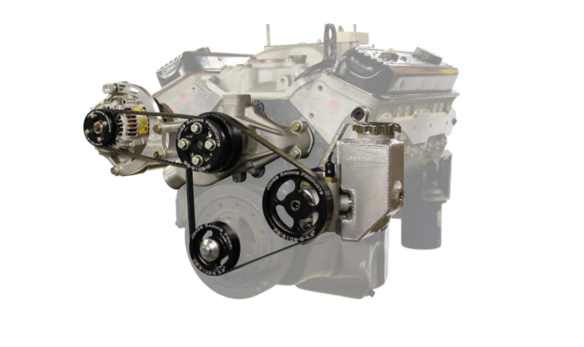 Jones Racing SBC 602/604 Crate Engine V-Belt Drive System Kits ...