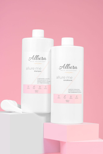 1L Allure Me Shampoo & Conditioner | allurahairextensions