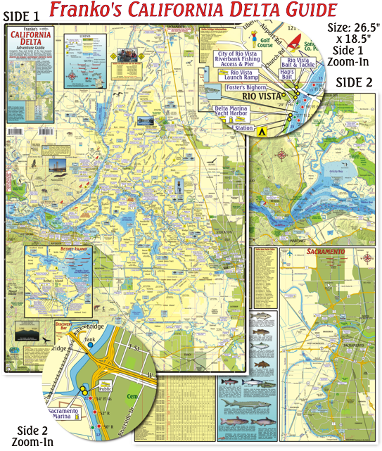 CALIFORNIA DELTA MAPS
