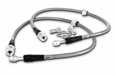 Teflon Steel Braided Brake Lines (Pair) | prodigywerks