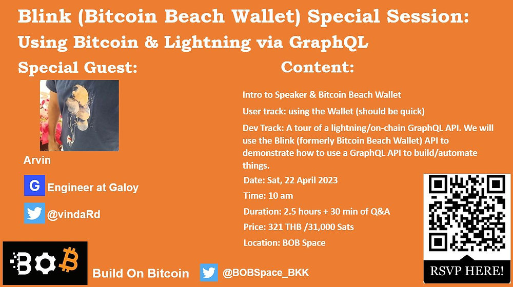Special Session: Blink (Bitcoin Beach Wallet) Using Bitcoin & Lightning ... Special Session: Blink (Bitcoin Beach Wallet) Using Bitcoin & Lightning ...