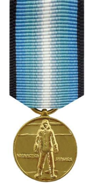 Miniature Medals | Antarctica Service | Military Medals | Mounted