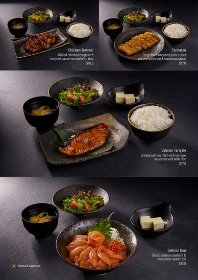 LUNCH MENU | Shinrai