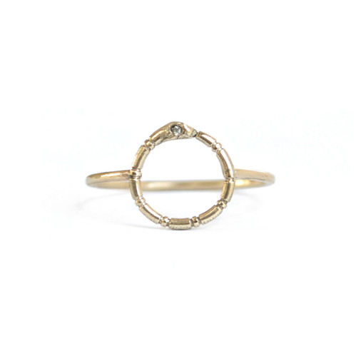 AMULET OUROBOROS RING | Acanthus Jewelry