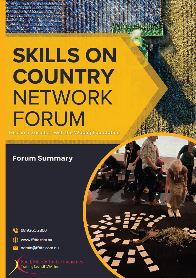 National Research by NCVER echoes the outcomes of a recent FFTITC Forum ...