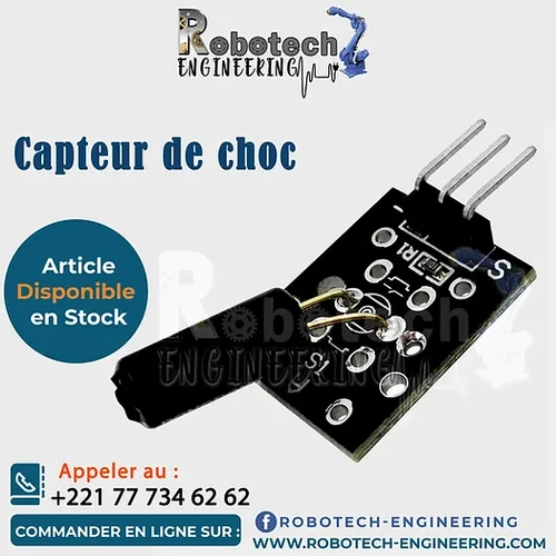 Capteur de choc | Robotech ENGINEERING
