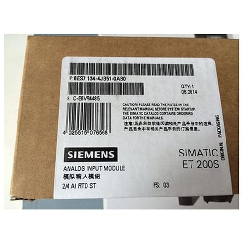 6ES7134-4JB51-0AB0 SIMATIC DP for ET 200S 2/4 AI RTD PT100 Analog Input Module | Robotech ...